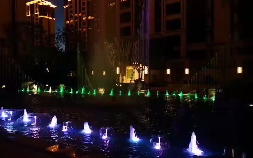 ...喷泉_长治音乐喷泉设备厂_长治音乐喷泉施工【梦岳景观制作案例】