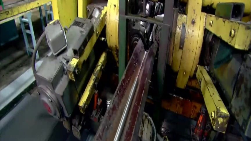无缝不锈钢钢管的制作,机械化生产让人开眼界