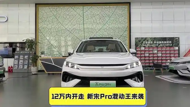 12万内开走,新宋Pro混动王来袭