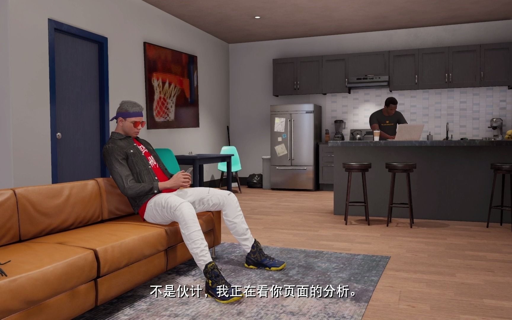 【摆烂生涯】NBA2K22 生涯模式 1期 好傻啊这个教练