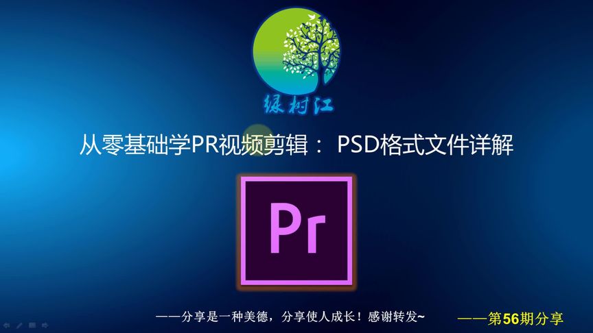 从零基础学PR视频制作:psd格式文件详解