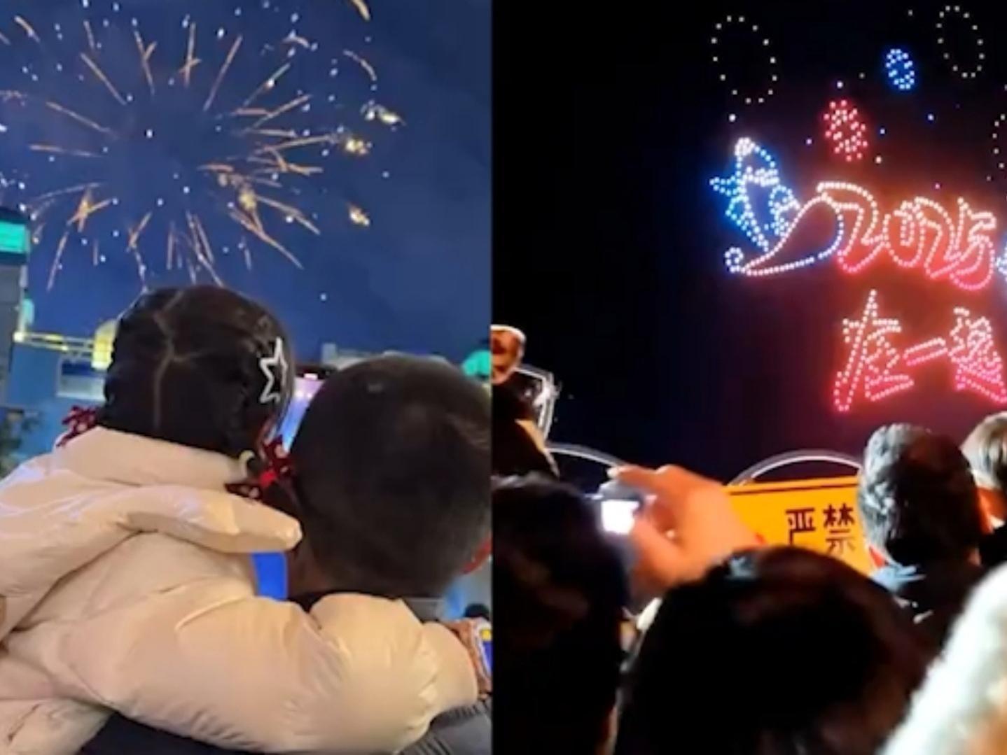 100秒看全国各地倒计时跨年瞬间:放飞气球,许下美好愿望