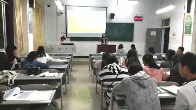 2017农林经济管理晚自习,锻炼自己,表现自己