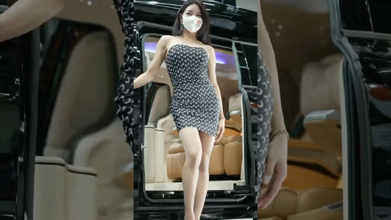 韩国车模肉色透明丝袜