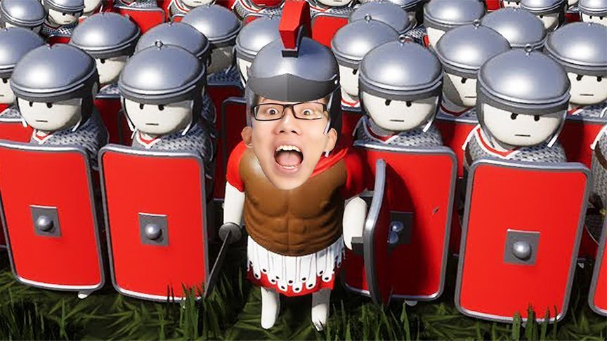 小兵模拟器,召唤军团进行攻城大乱斗!盾墙,鲤鱼Ace解说