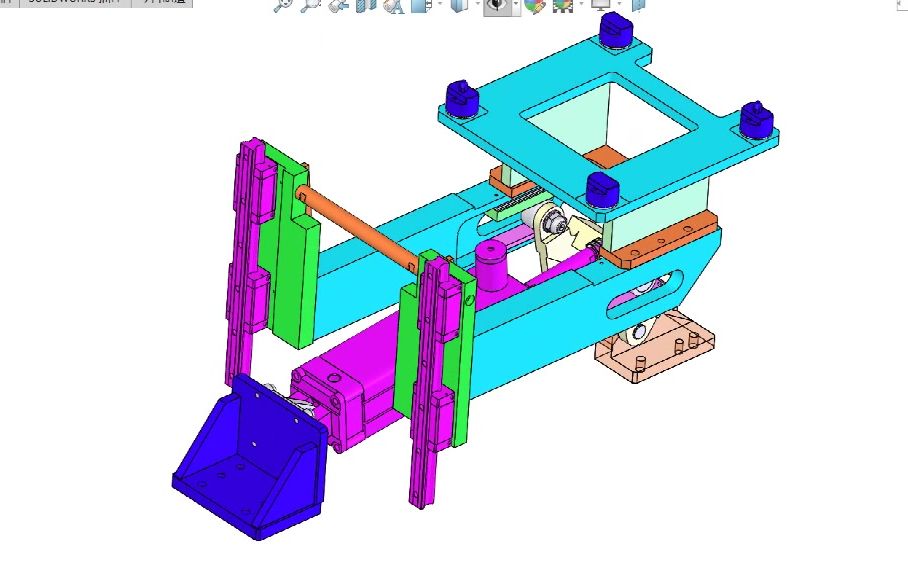300kg物料顶升机构设计思路,气缸端锁如何设计回路?