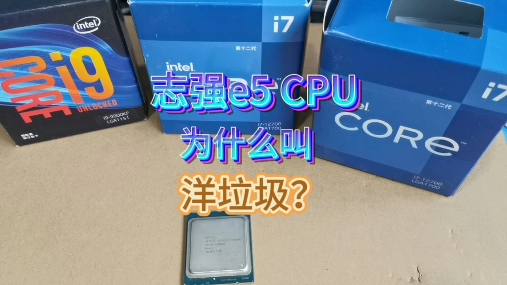 e5处理器为什么是洋垃圾,名字的由来?