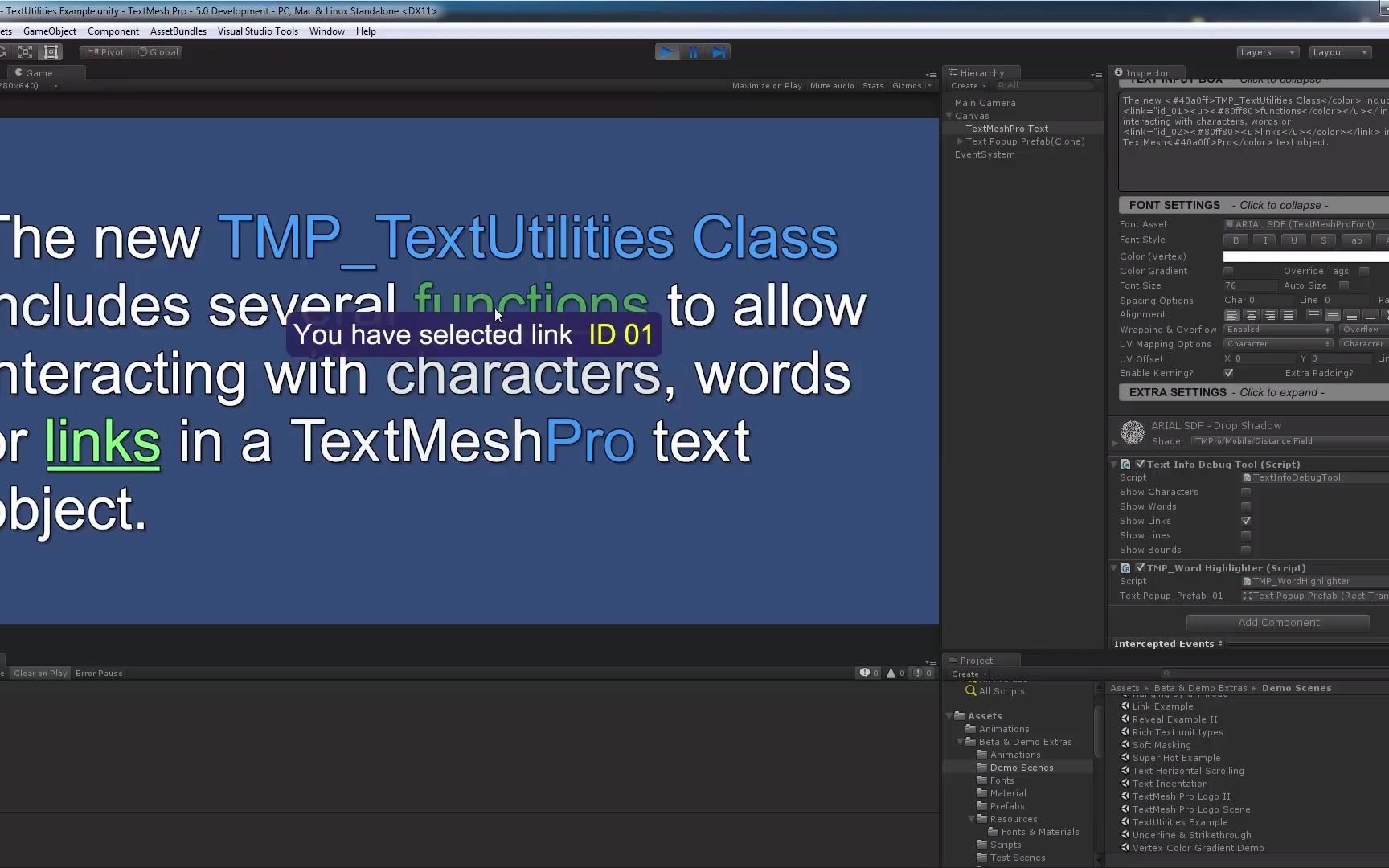 94.TextMesh Pro - Interacting with text objects using the TMP_Text...