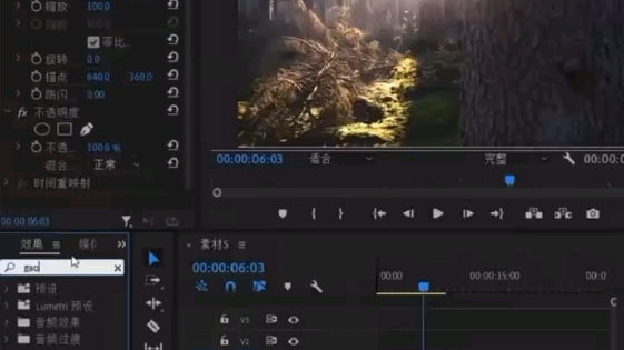 pr模糊效果教程