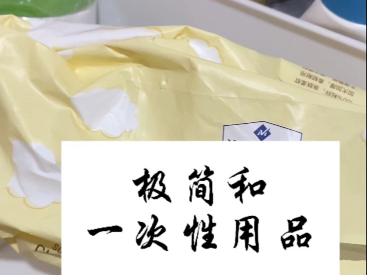 极简和一次性用品