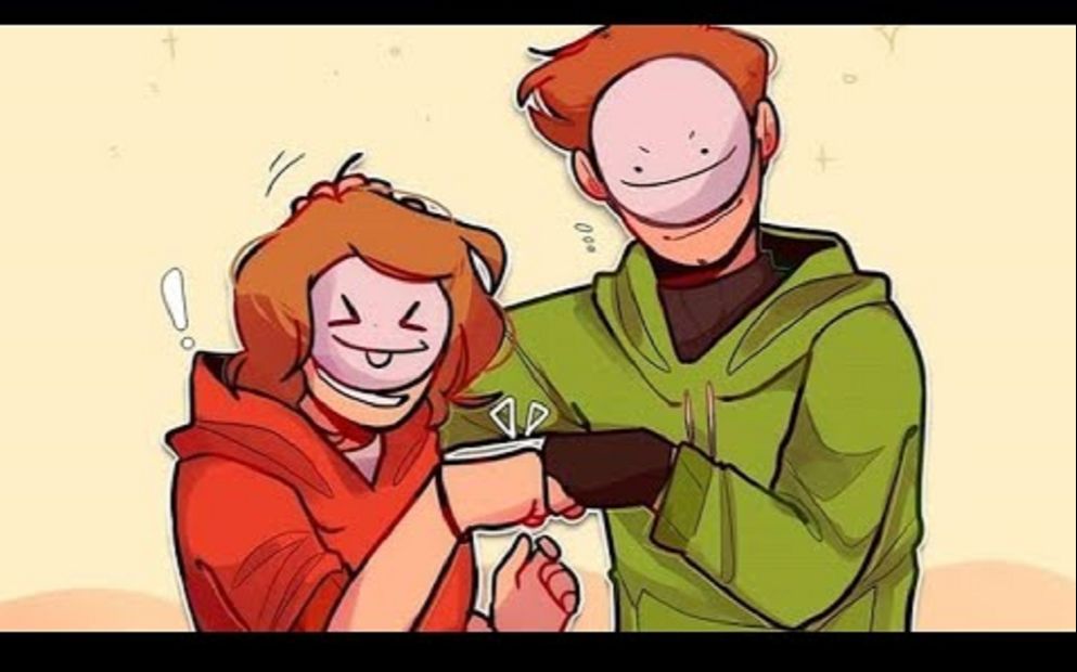 【熟肉】dream妹妹和techno的共处时刻:”看到你打败我哥哥真是太棒...