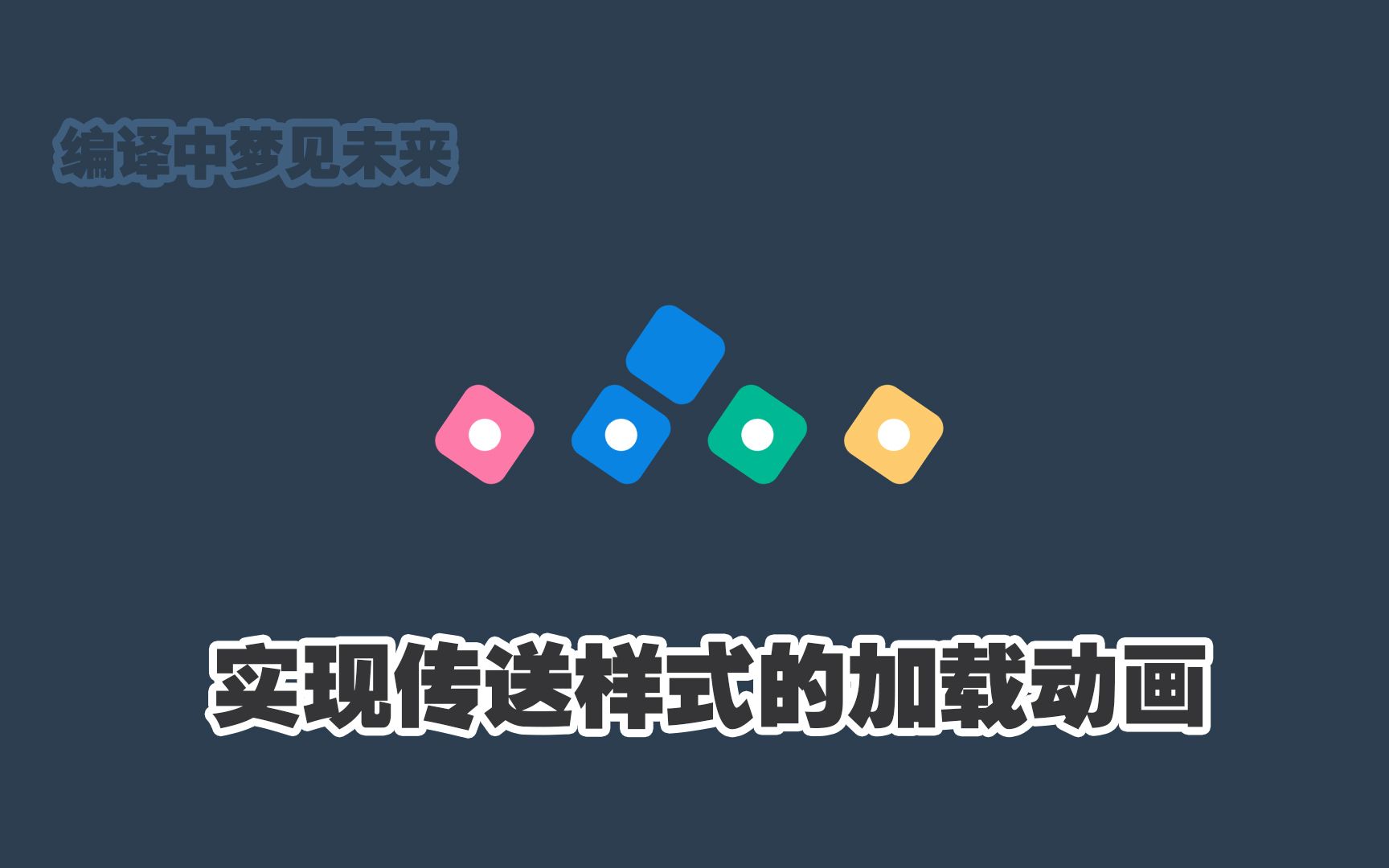 挑战:HTML+CSS制作传送带样子的加载动画