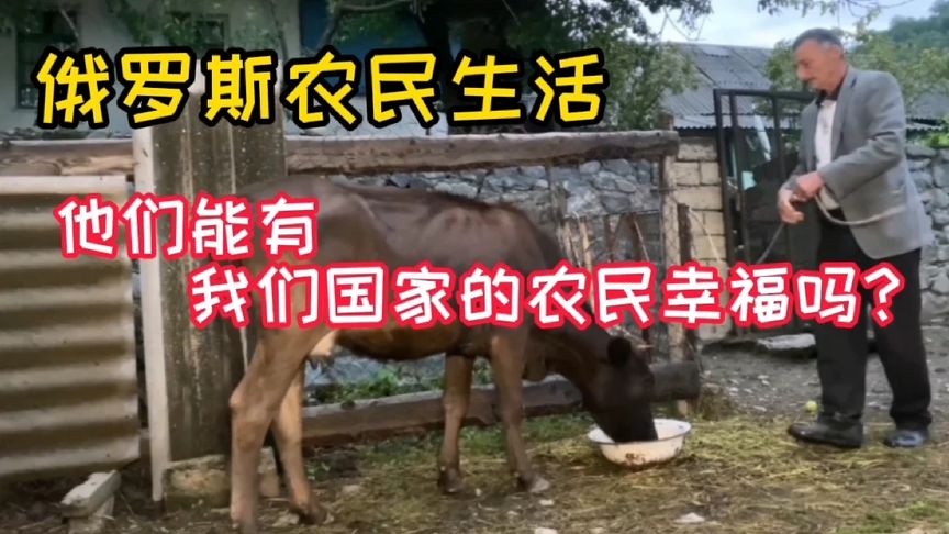 俄罗斯农民生活是这样的 他们能有我们国家的农民幸福吗?