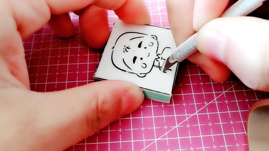 橡皮章雕刻教程一