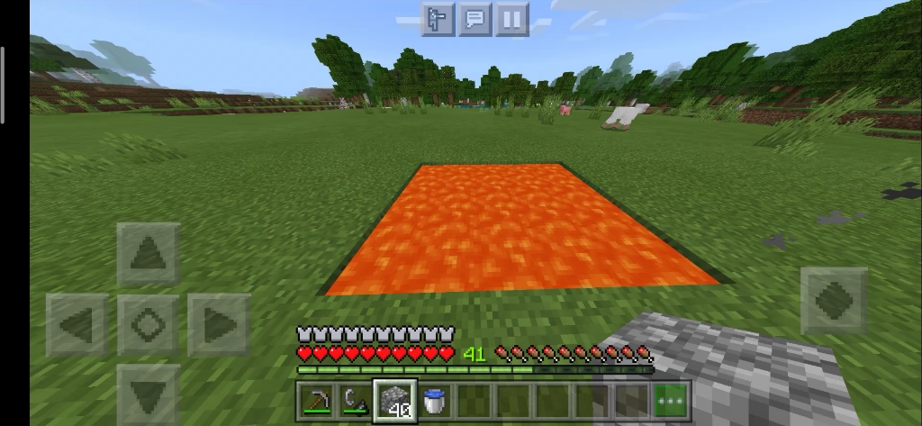 玩mc的时候如何在无法获取黑曜石的情况下利用岩浆池建造下界传送门