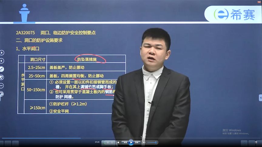 洞口、临边防护安全控制要点-建筑工程施工安全管理