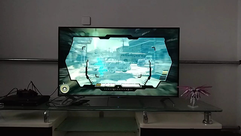 2024年了,你还在玩PS3独占游戏吗?看看独占游戏抵抗3在49寸电视上...