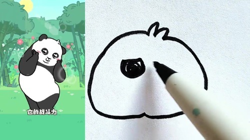 149. 他好可爱呀,简笔画,儿童画,少儿创意美术