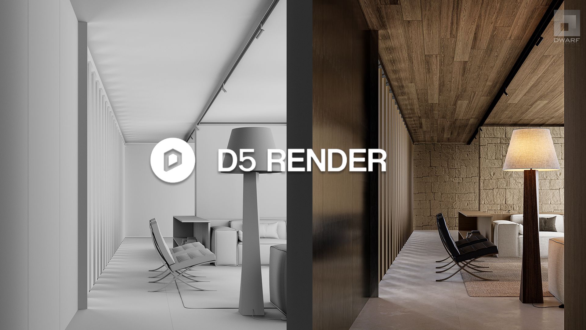 【D5教学】如何使用D5渲染器制作写实现代风格室内‖现代风格室内...