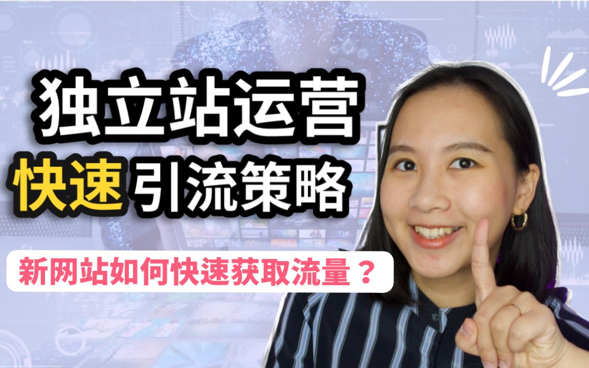 独立站运营:新网站如何快速获取流量?|跨境电商|网站运营
