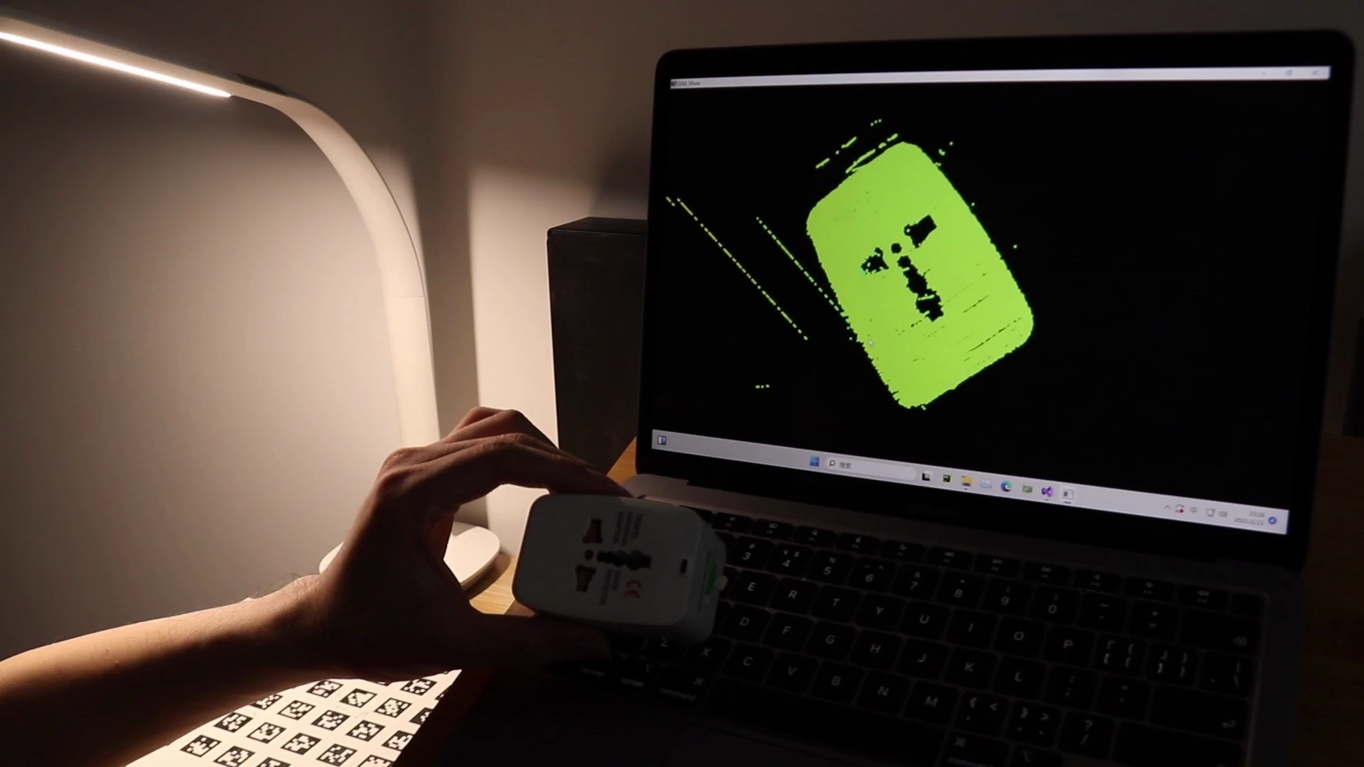 手持式三位扫描仪效果演示