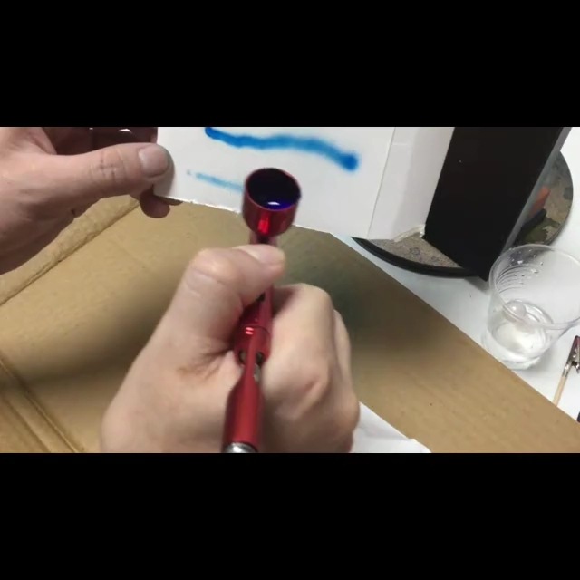 模型电动喷笔新手使用教程入门第3课