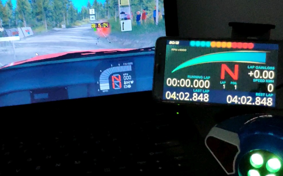 RBR理查德伯恩斯拉力赛手机仪表盘教程