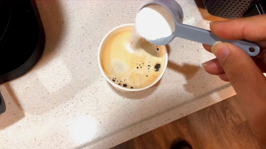 做一杯咖啡,享受慢时光,意式浓缩咖啡的油脂真是爱了
