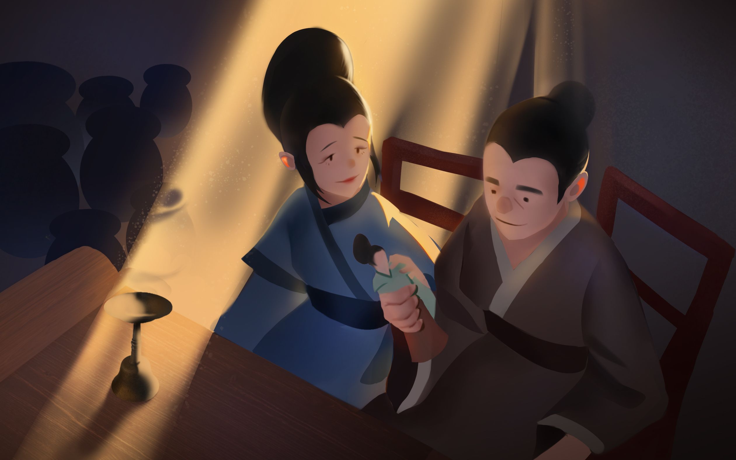 洛阳师范学院动画专业 2020届毕业作品 《清江夜话》