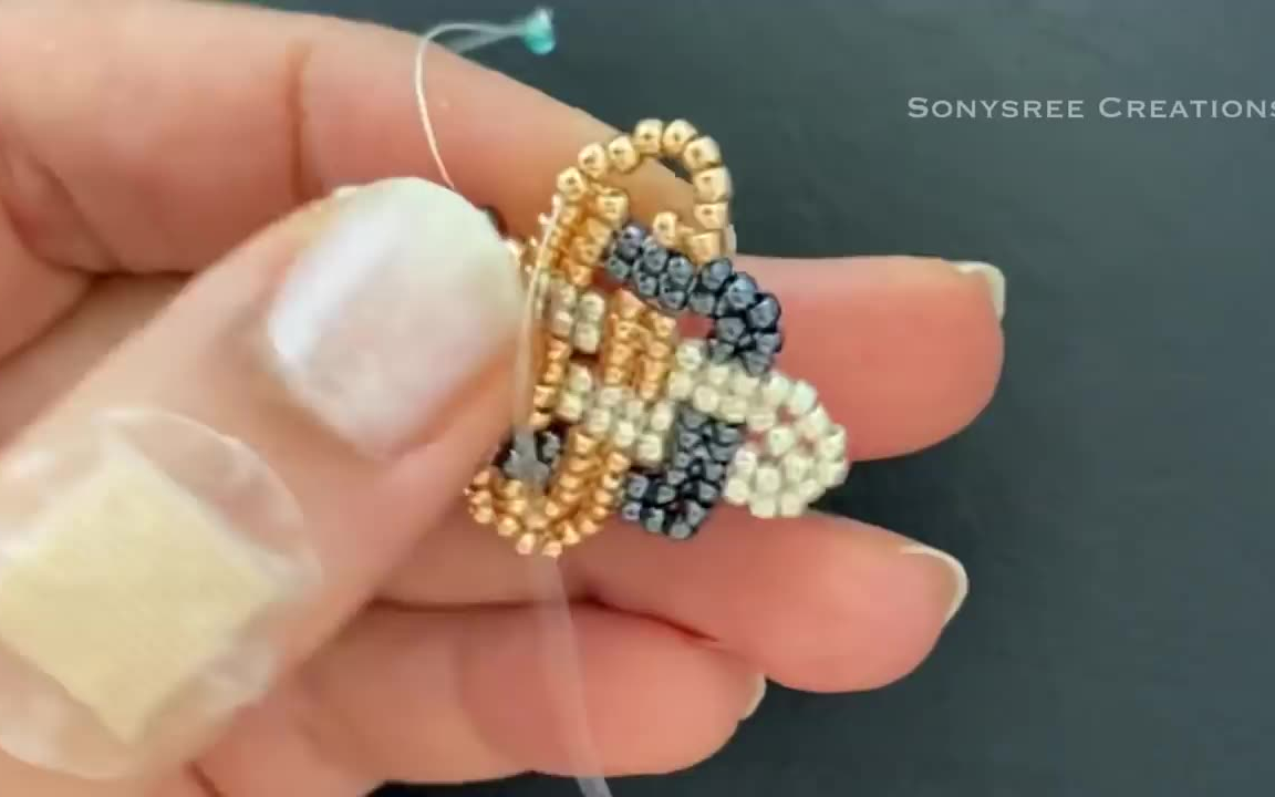 【静默的美好】凯尔特结串珠耳环或吊坠