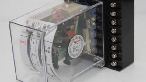 约瑟电器 DS-21时间继电器 220VDC 板后接线安装