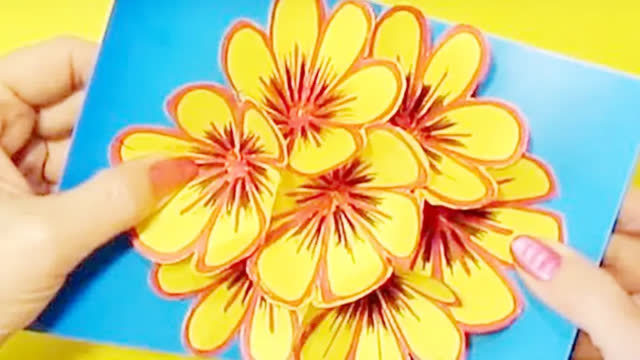 教你制作立体手工贺卡,简单易学