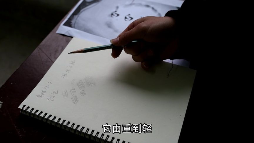 画画教程:学素描一定要从握笔开始,写字的拿笔方法不行