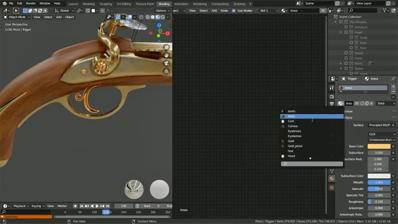 blender-2.8x-制作幻想类的角色武器-材质