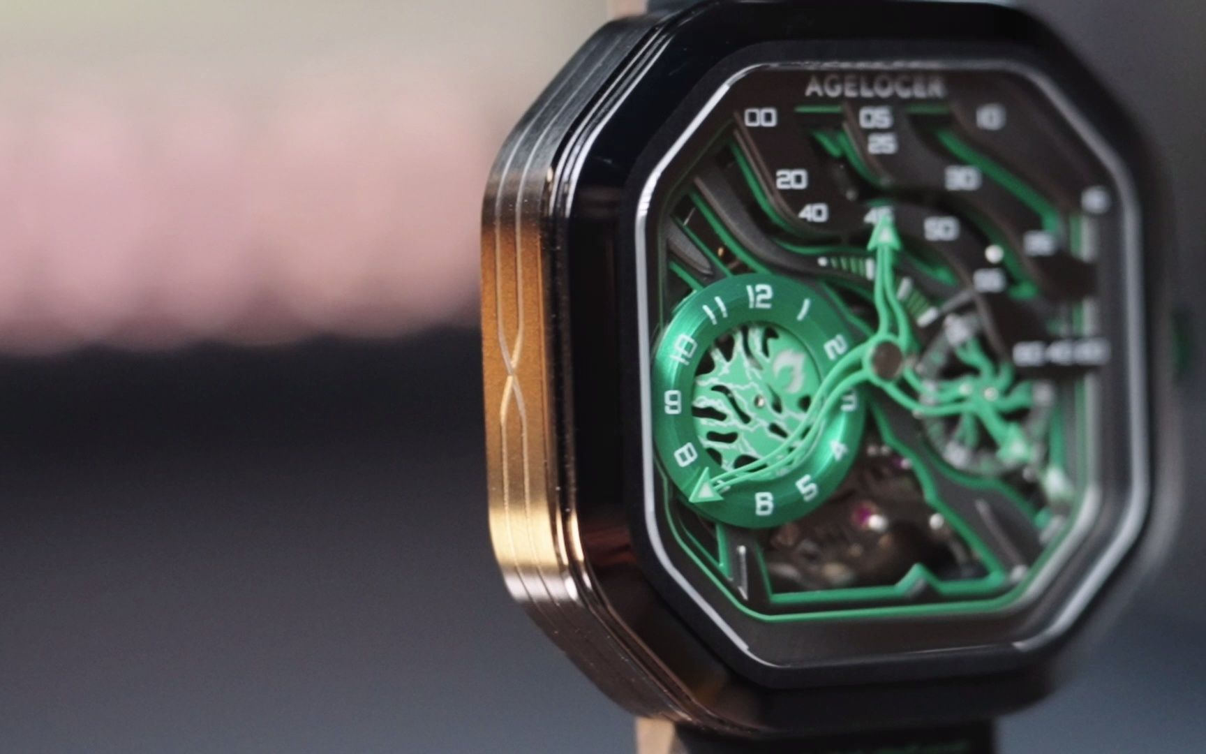 镂空机械表有点帅啊～硬核机械风