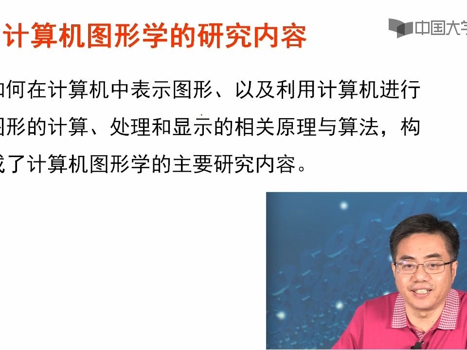 [1.2.2]--计算机图形学研究内容