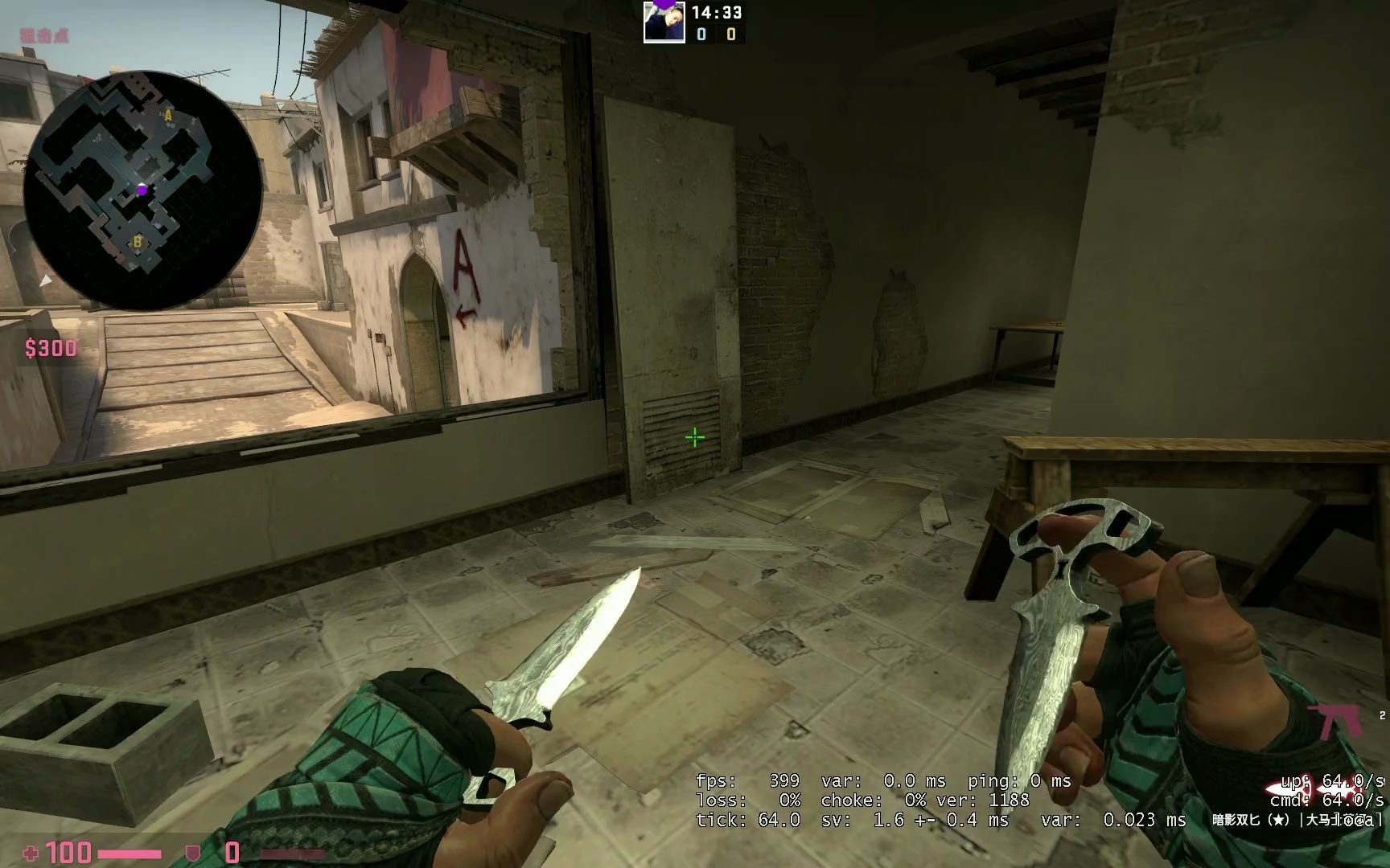 csgo荒漠VIP跳B小,VIP跳小黑屋教学牙签教学