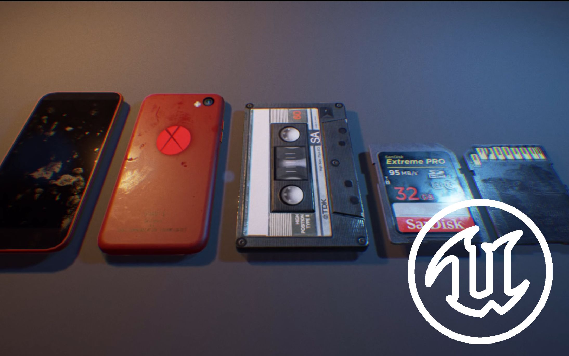 【UE4教程】ue4如何导入外部模型进行逼真材质贴图处理