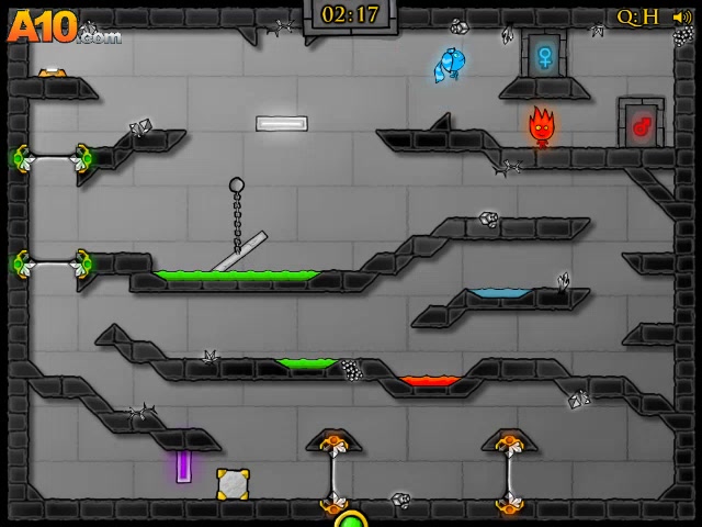 森林冰火人4无敌版小游戏,在线玩,4399小游戏2