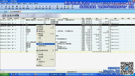 金蝶k3总账视频教程——总账功能培训(中)
