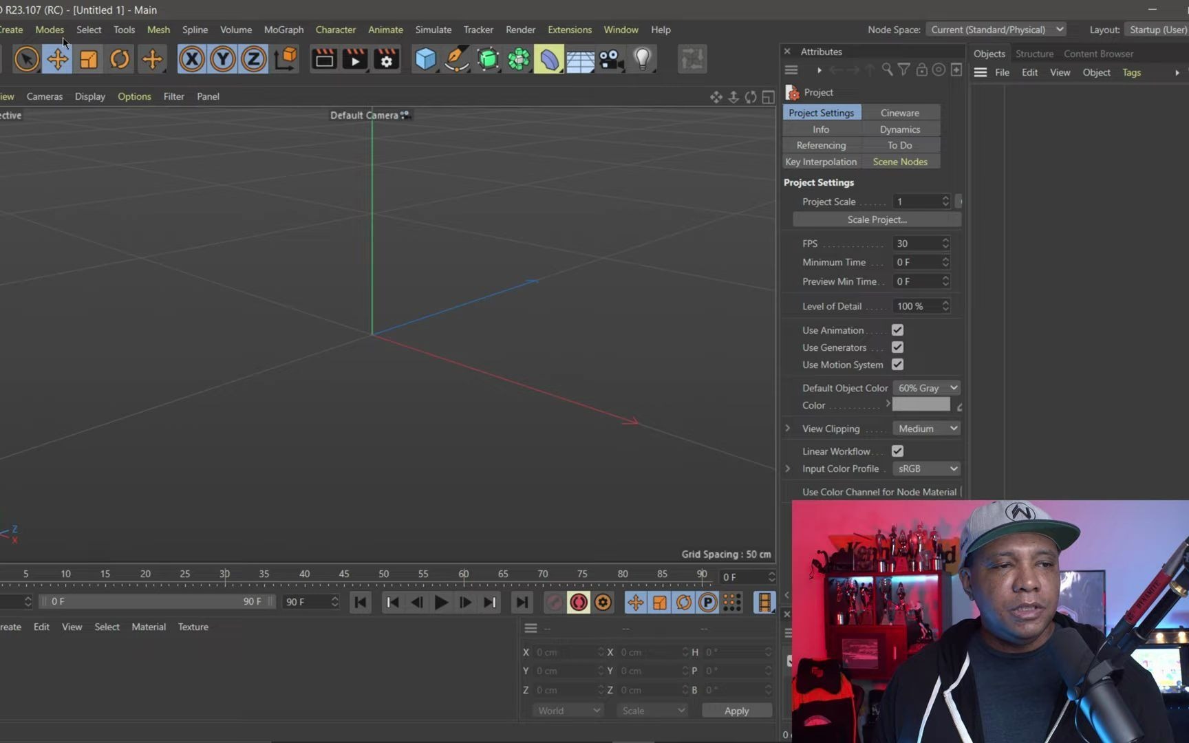 C4D23中将动作捕捉数据应用到角色上-C4D动画