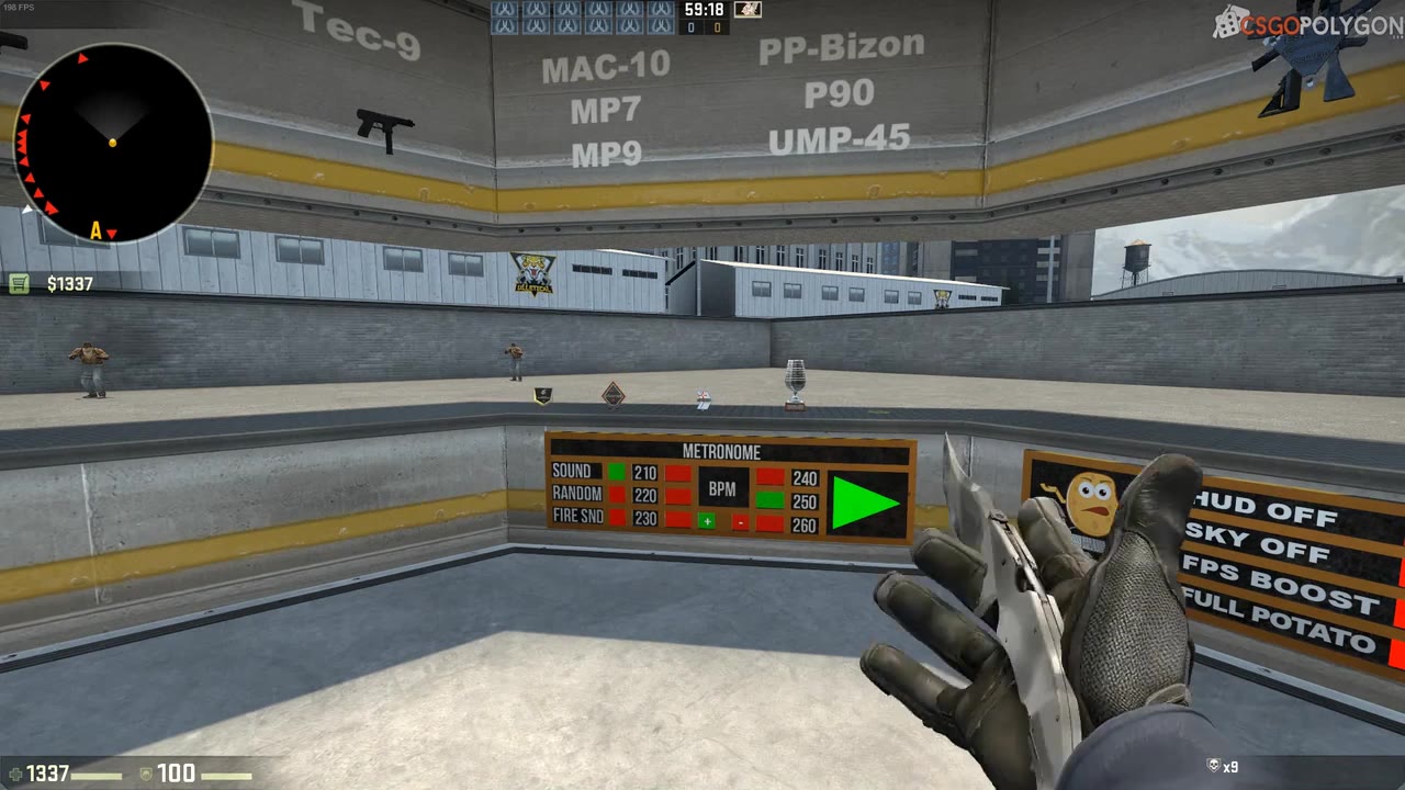 【CSGO】立起来了!弯刀的全部耍法+慢动作