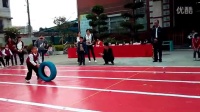 20151212亲子幼儿园冬季运动会滚车轮游戏