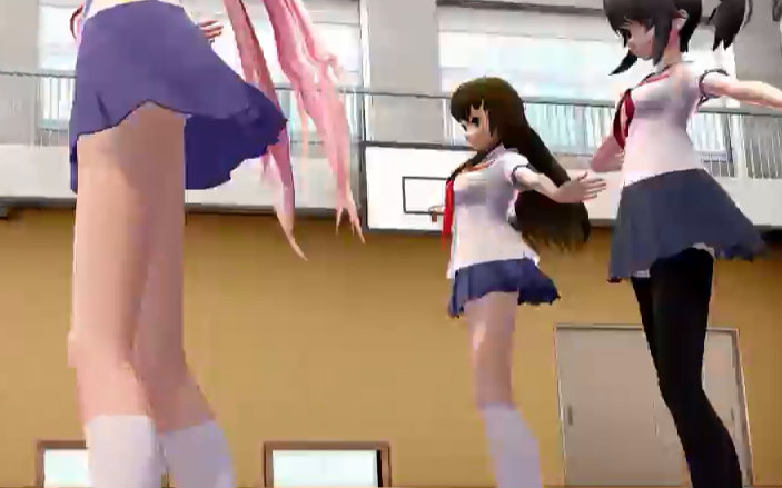 ...Mirai Nikki-Fell tle sound 我妻由乃和病娇集体舞蹈【病娇模拟器】