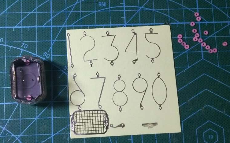 拆一个IN-12A辉光管,令人震惊的内部结构(大雾)