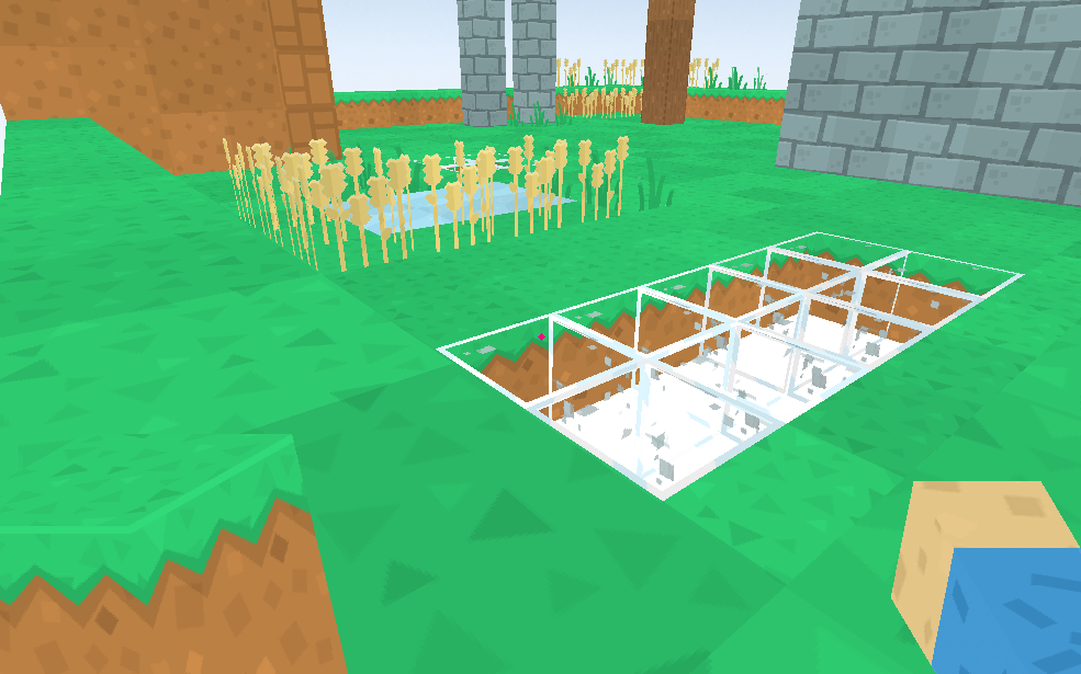 把玩一下使用python的ursina引擎编写的 我的世界,代码下载完进行了...