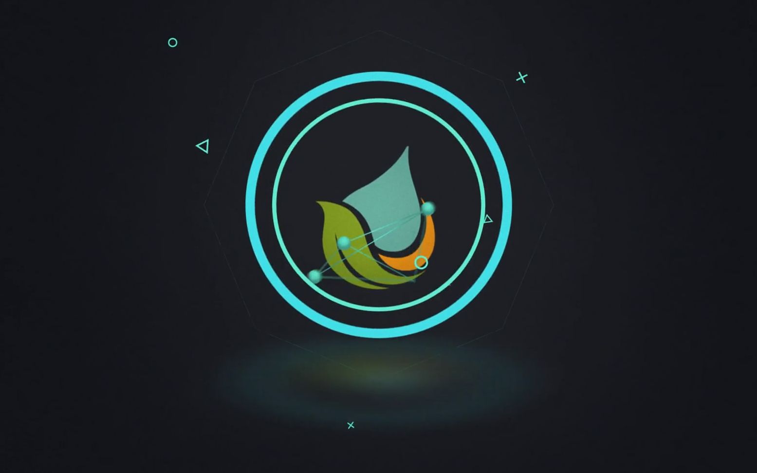 10炫酷线条图形运动MG动画logo演绎片头ae模板动态视频 电影片头 ...