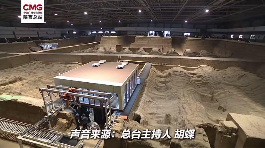 兵马俑的"黑科技"|探秘兵马俑坑内的"移动空间站"(来源:中央广播电视...