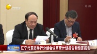 辽宁新闻 2018 辽宁代表团举行分组会议审查计划报告和预算报告