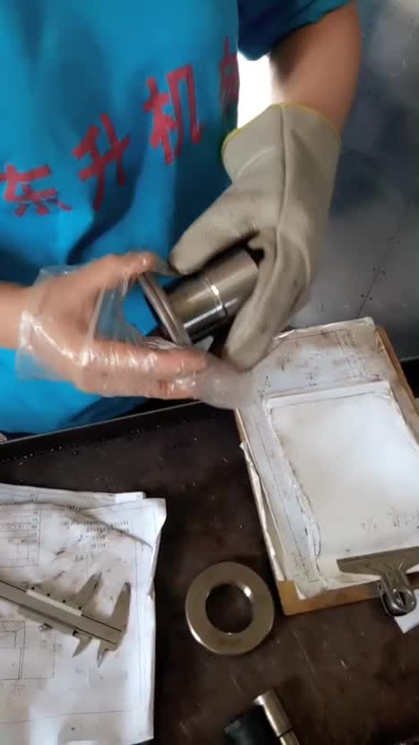 用螺纹环规检我活呢,通规通,止规止完美